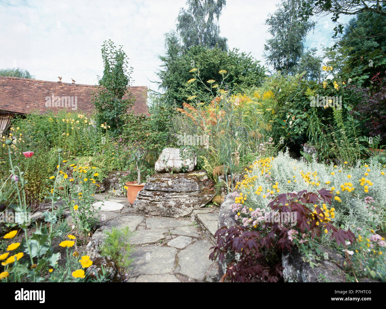 Crazy paving garden uk hi-res stock photography and images - Alamy