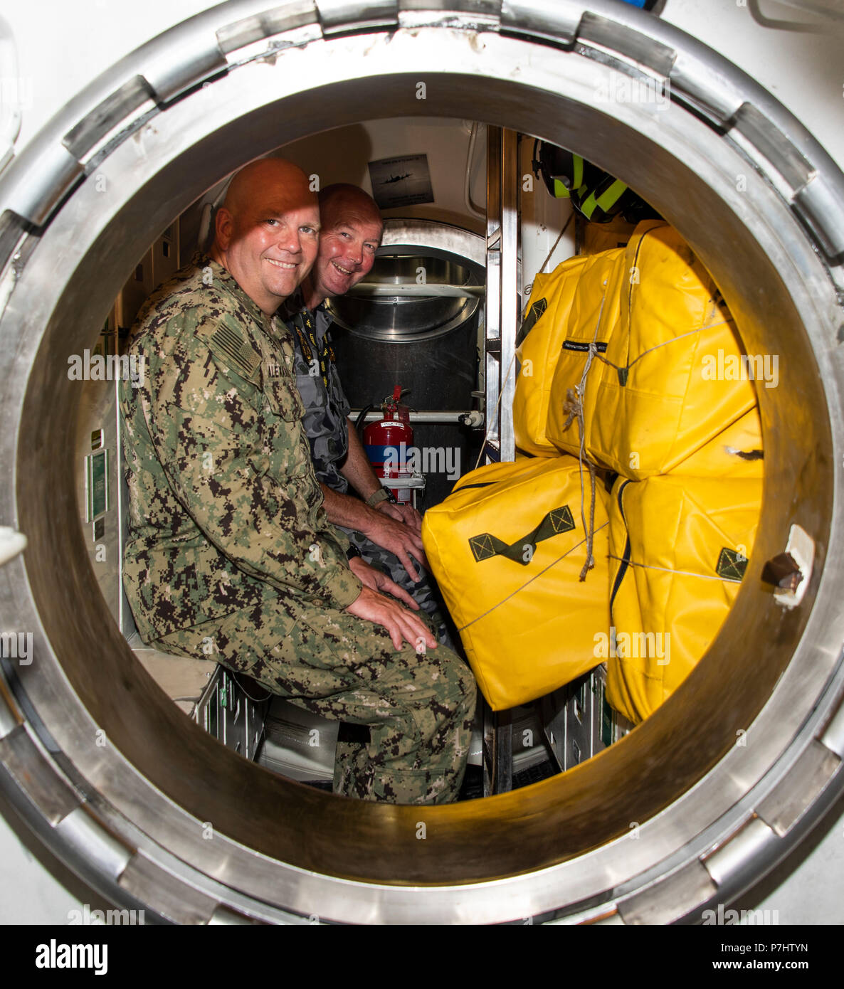 180703-N-ZZ513-2126 PEARL HARBOR (July 3, 2018) Commanding officer of ...