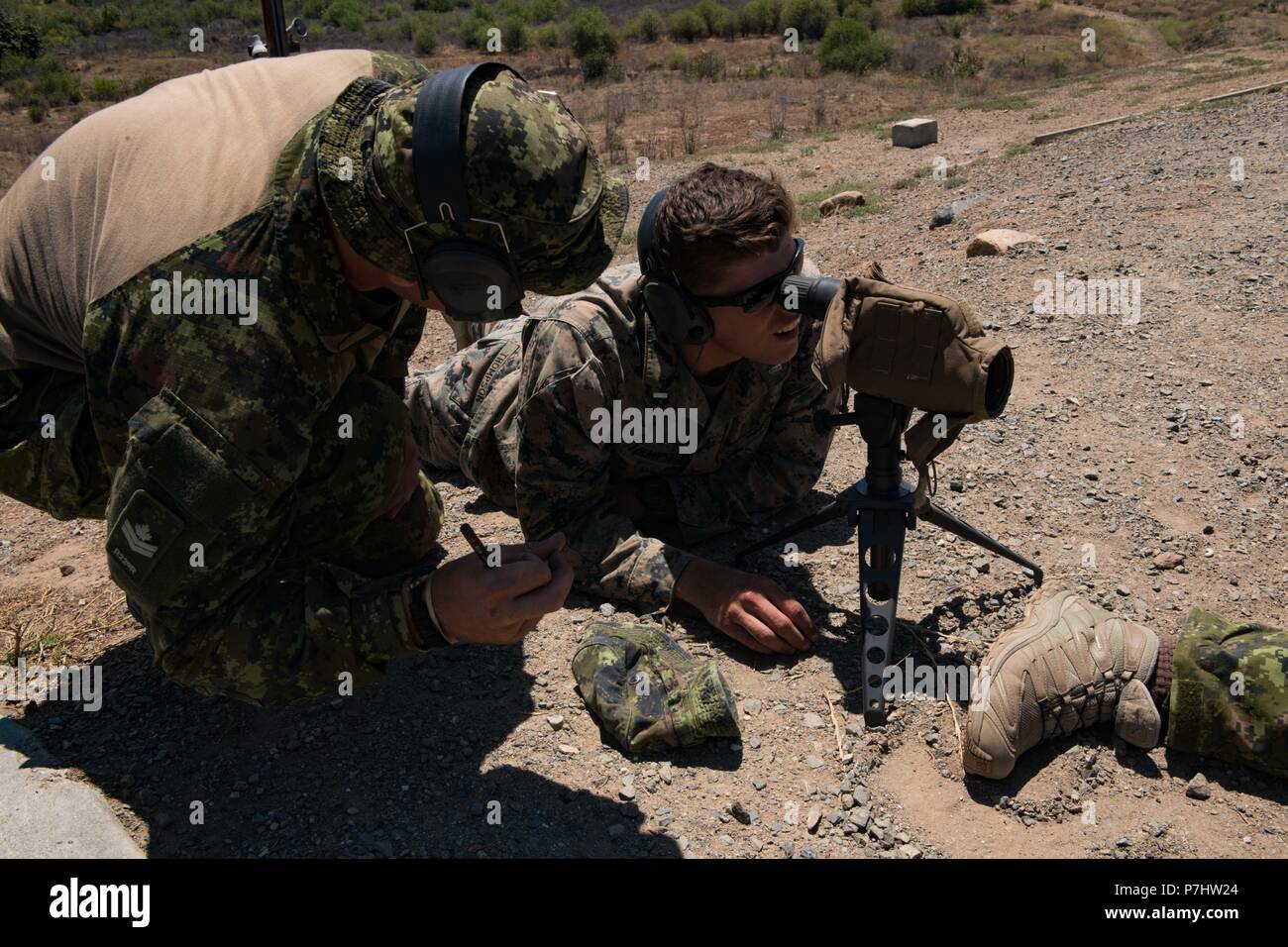 180703-O-N0842-3011 CAMP PENDLETON, Calif. (July 3, 2018) A member of ...