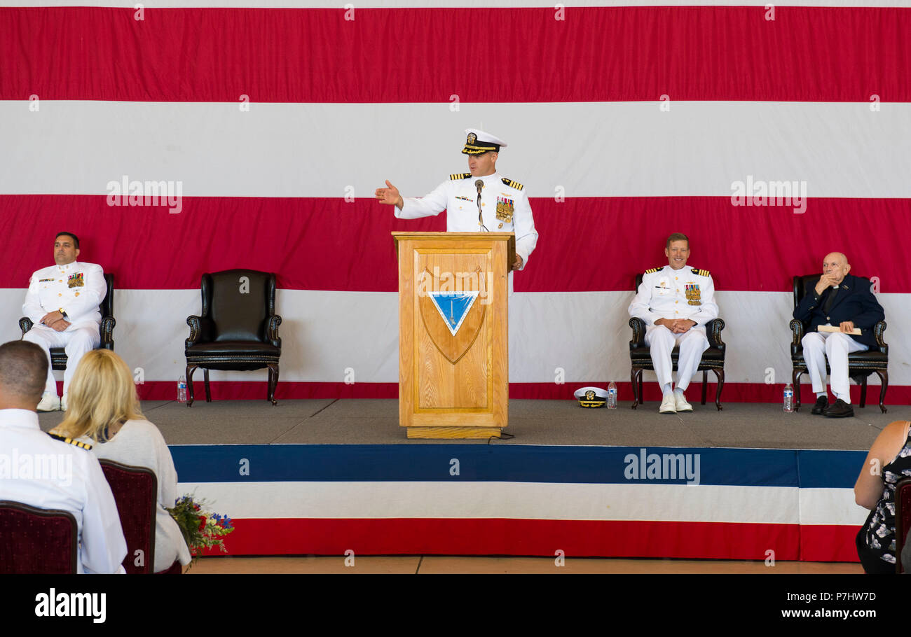 180703-N-KH214-0123 OAK HARBOR, Wash. (July 3, 2018) Capt. Adam T ...