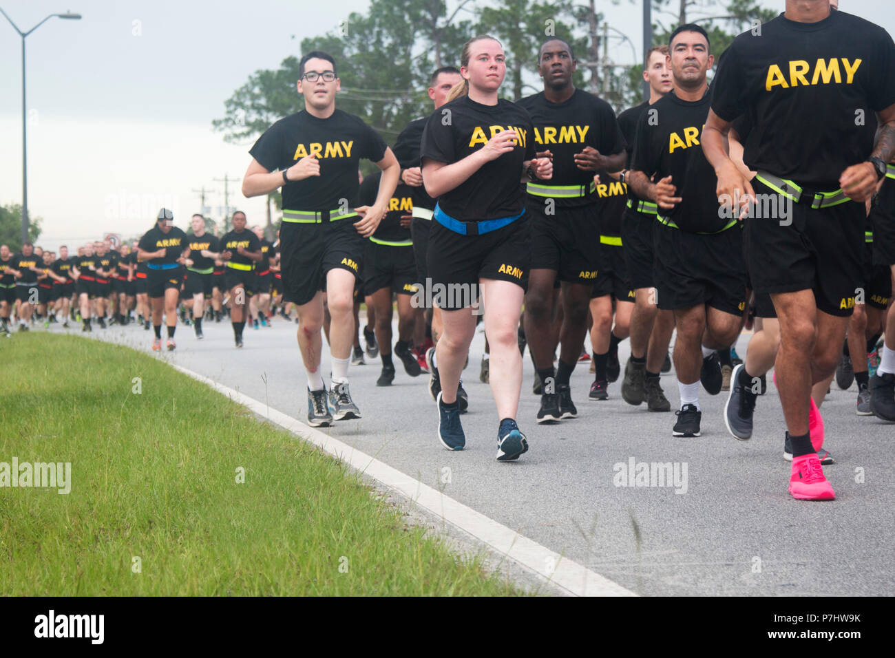 Soldiers of the 3rd Infantry Division kick off the Marne Division’s ...