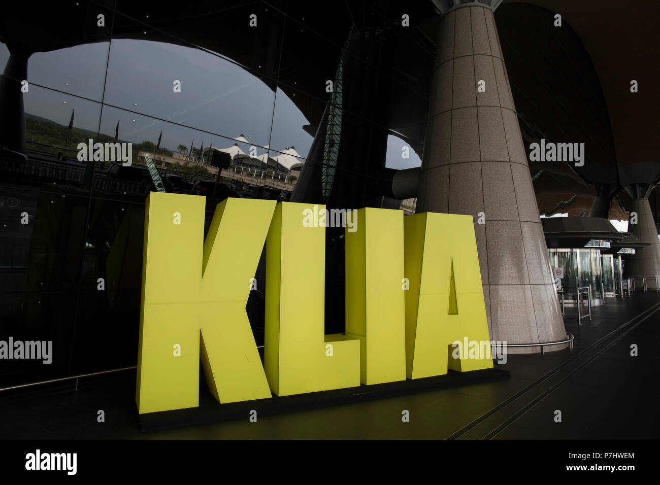 The terminal at Kuala Lumpur International Airport Stock Photo - Alamy