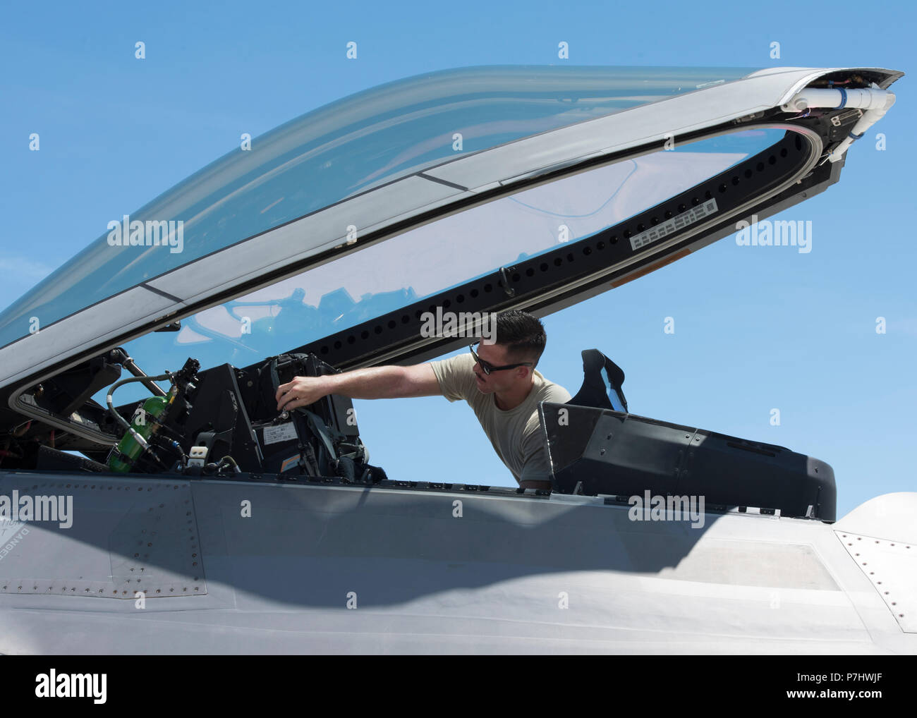 U.S. Air Force Senior Airman Taylor Bryant, 525th Aircraft Maintenance ...