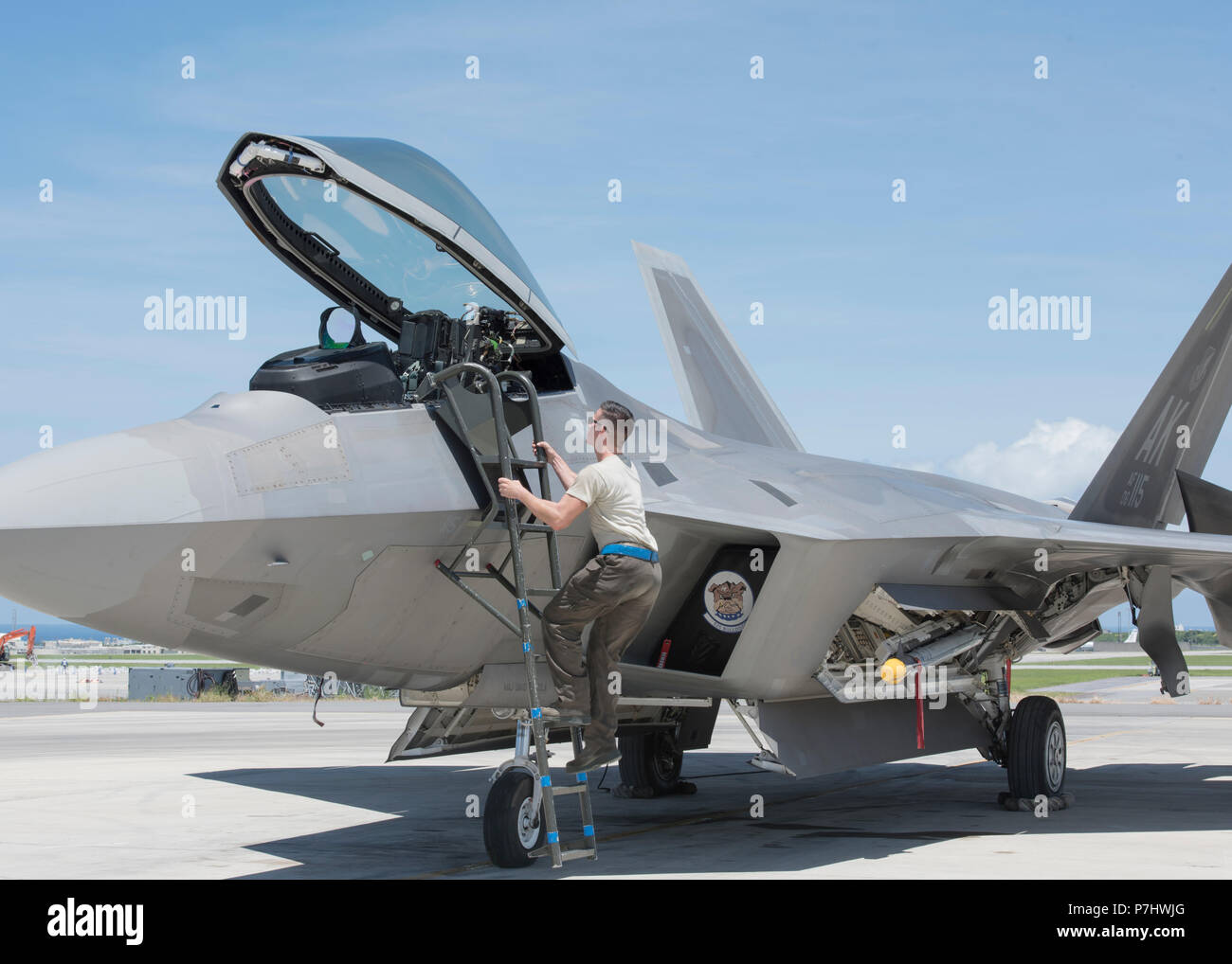 U.S. Air Force Senior Airman Taylor Bryant, 525th Aircraft Maintenance ...