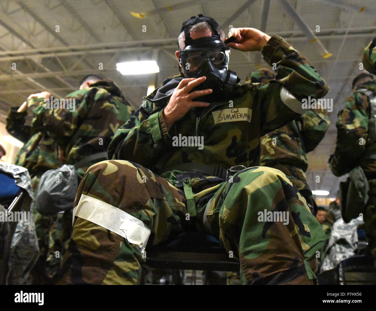 Capt. (Dr.) Joseph Simmerman (center), 82nd Medical Operations Squadron ...