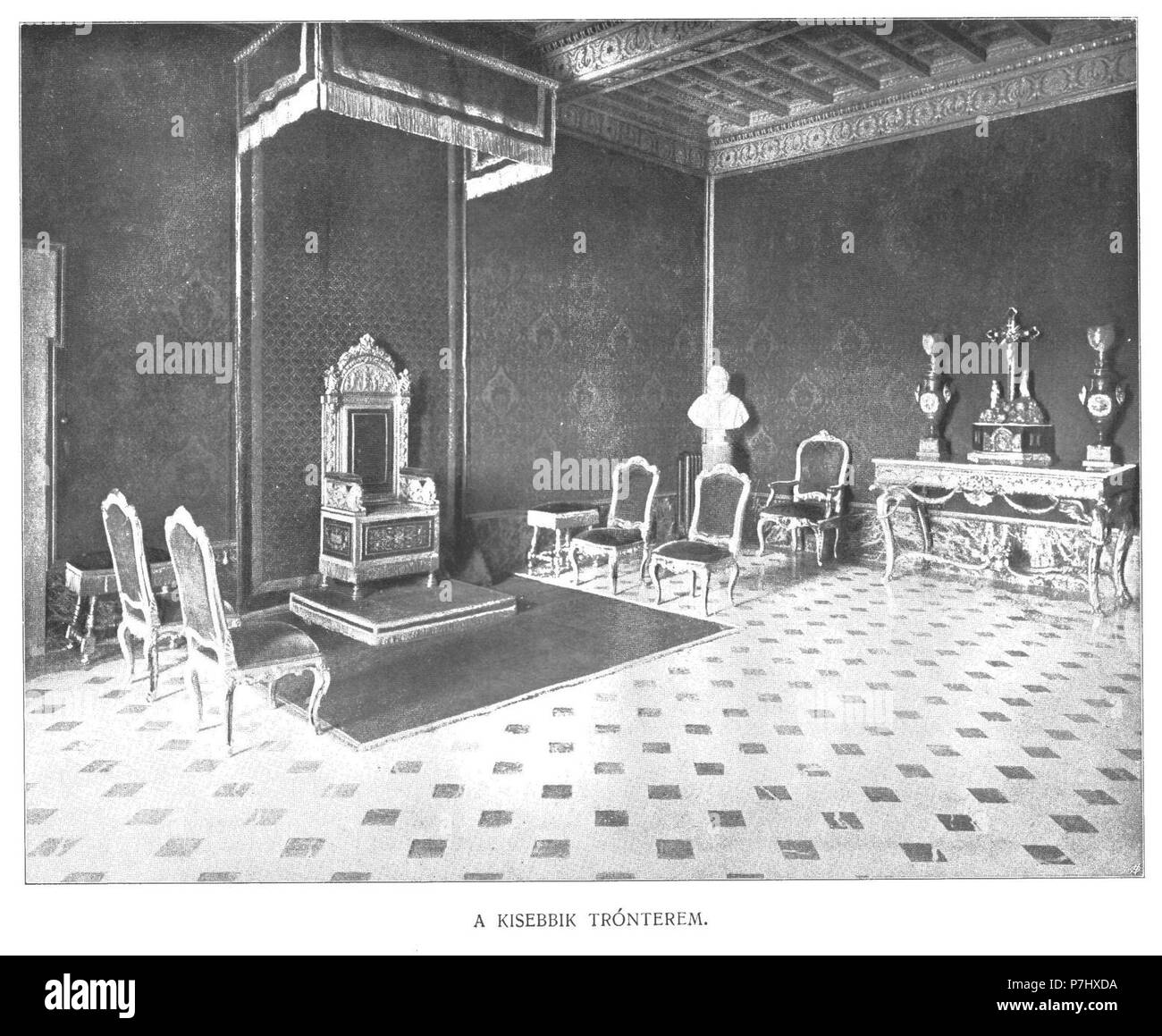 212 Smaller throne room Vatican Stock Photo - Alamy