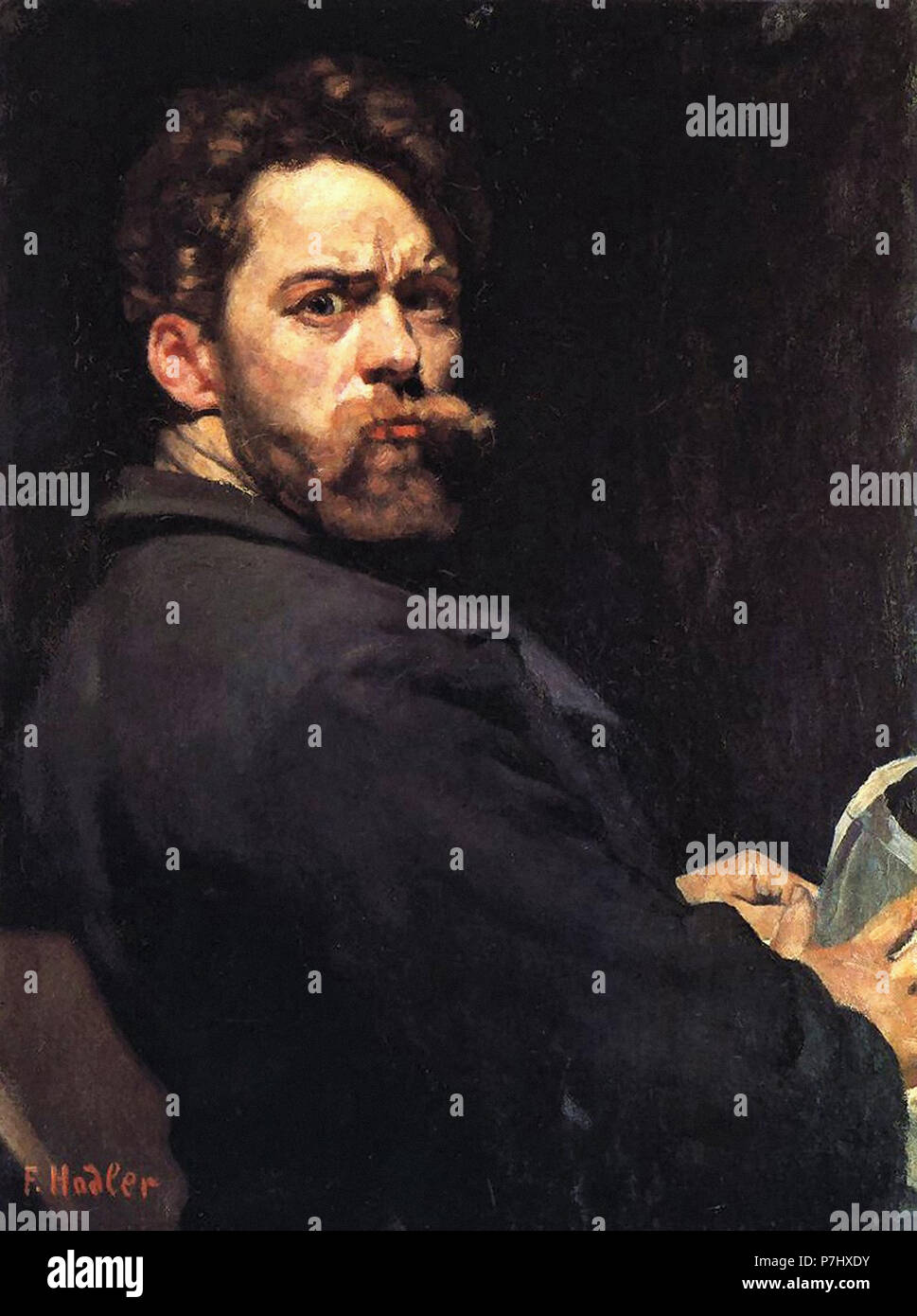 Hodler Ferdinand - the Angry One Stock Photo - Alamy