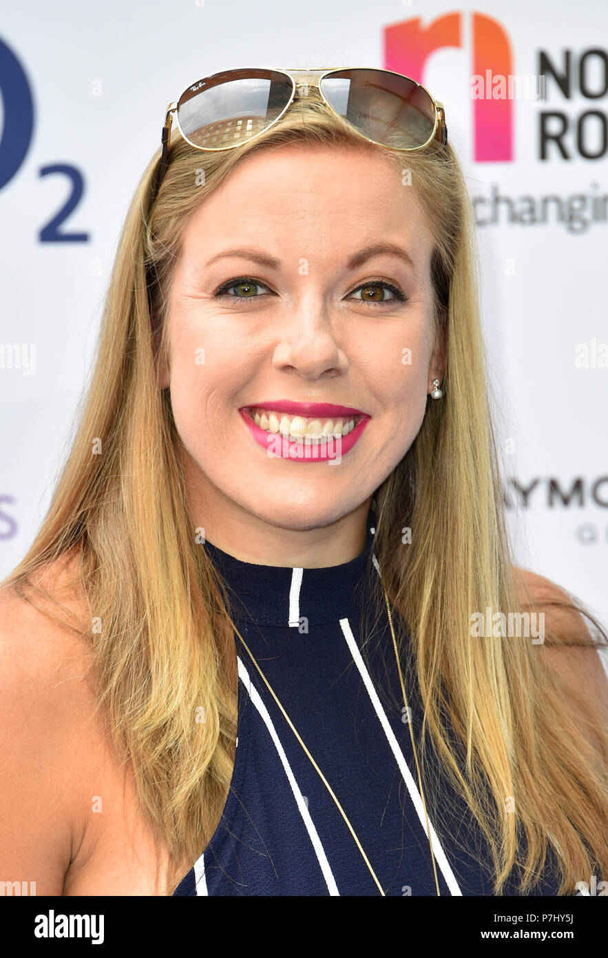 Hannah Cockroft attending the Nordoff Robbins O2 Silver Clef Awards ...