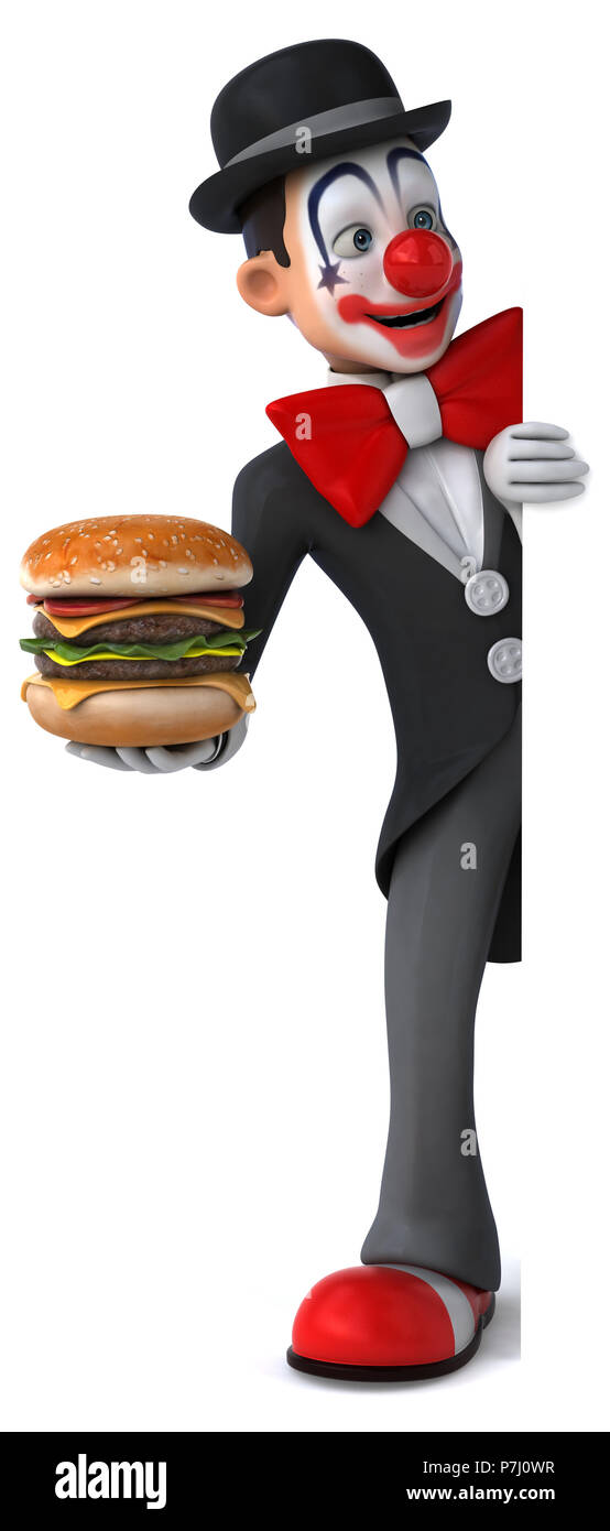 Hamburger happy clown hi-res stock photography and images - Alamy