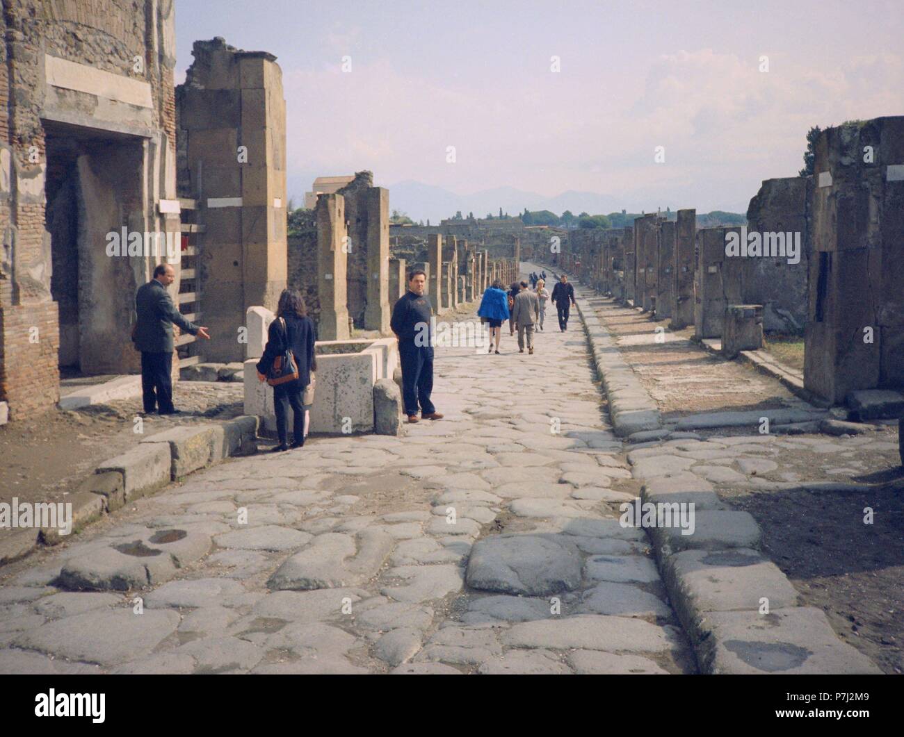 Via romana hi-res stock photography and images - Alamy