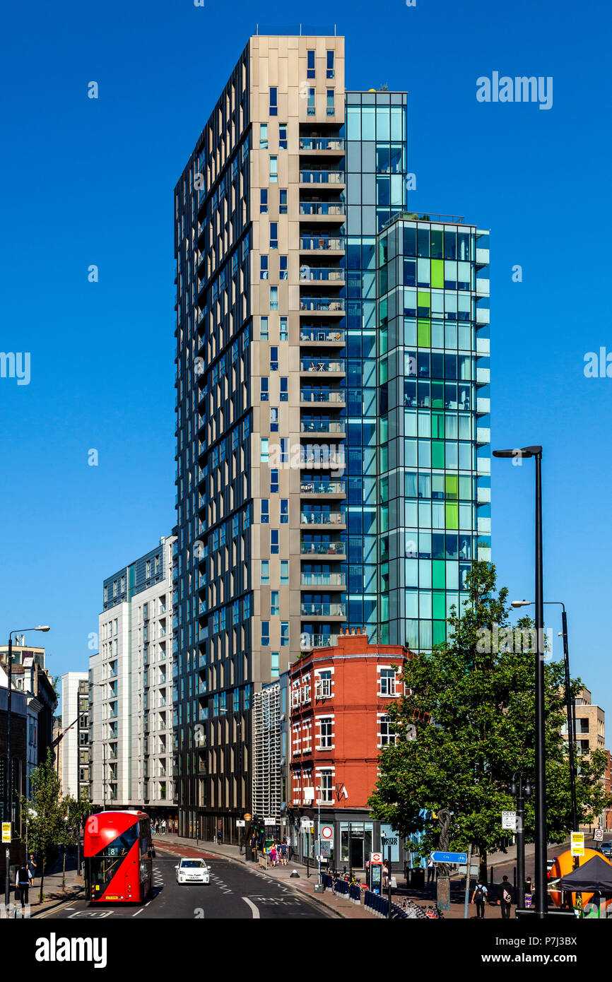 Modern Architecture, Whitechapel, London, United Kingdom Stock Photo ...