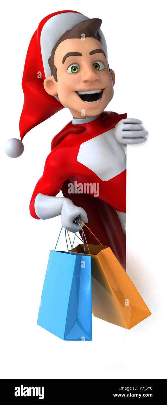 Fun santa claus Stock Photo - Alamy