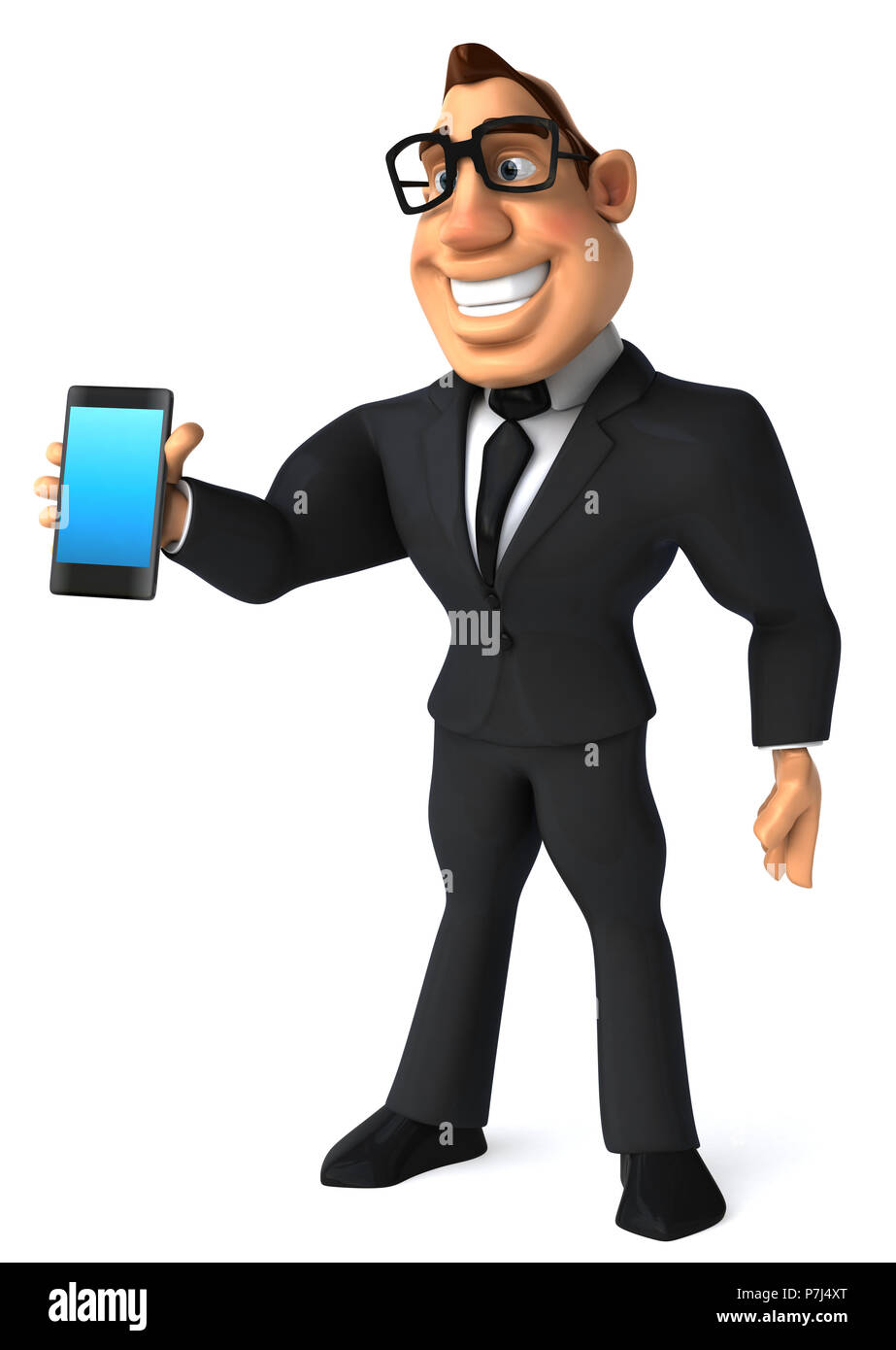Fun business man Stock Photo - Alamy