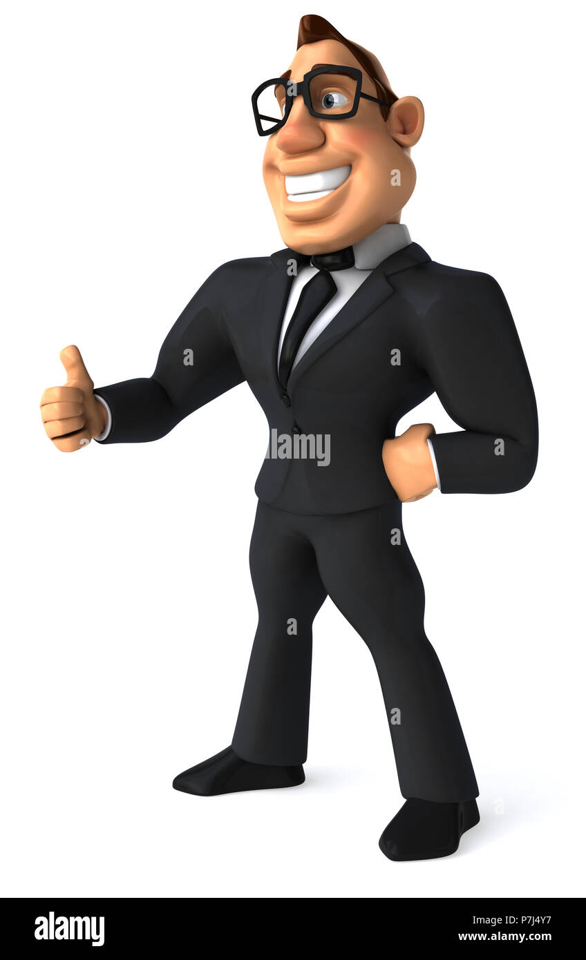 Fun business man Stock Photo - Alamy