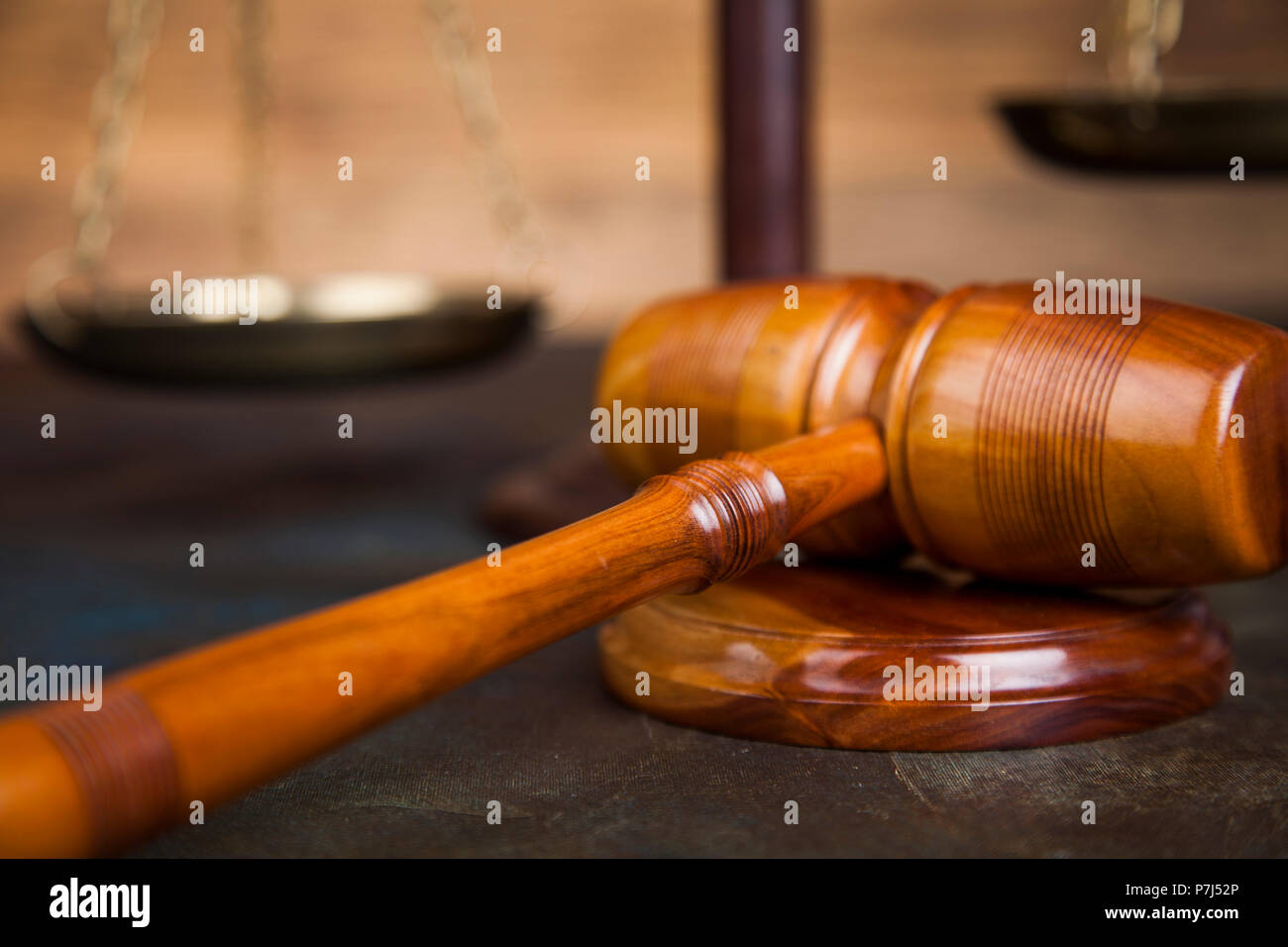 Gavel, Mallet of justice concept Stock Photo - Alamy