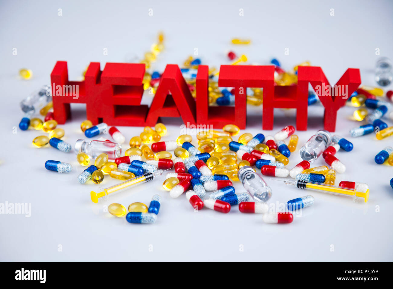 Pills, Tablets, Capsule, Medical background Stock Photo - Alamy