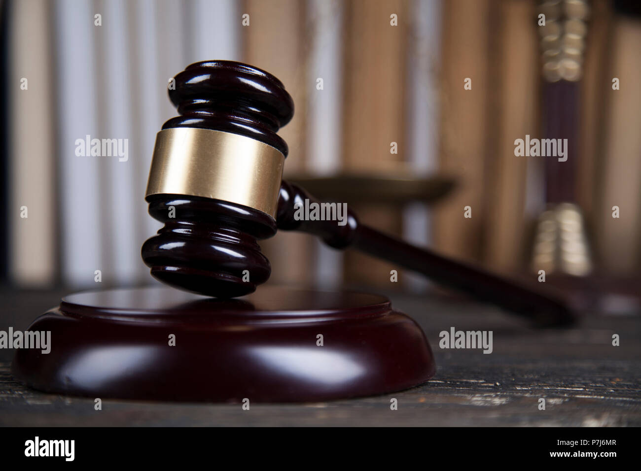 Court gavel,Law theme, mallet of judge Stock Photo - Alamy