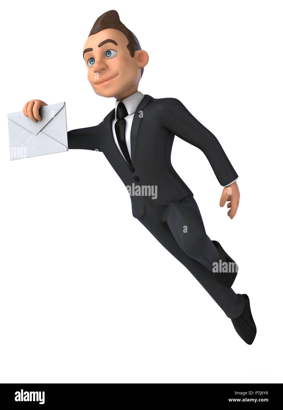 Fun business man Stock Photo - Alamy