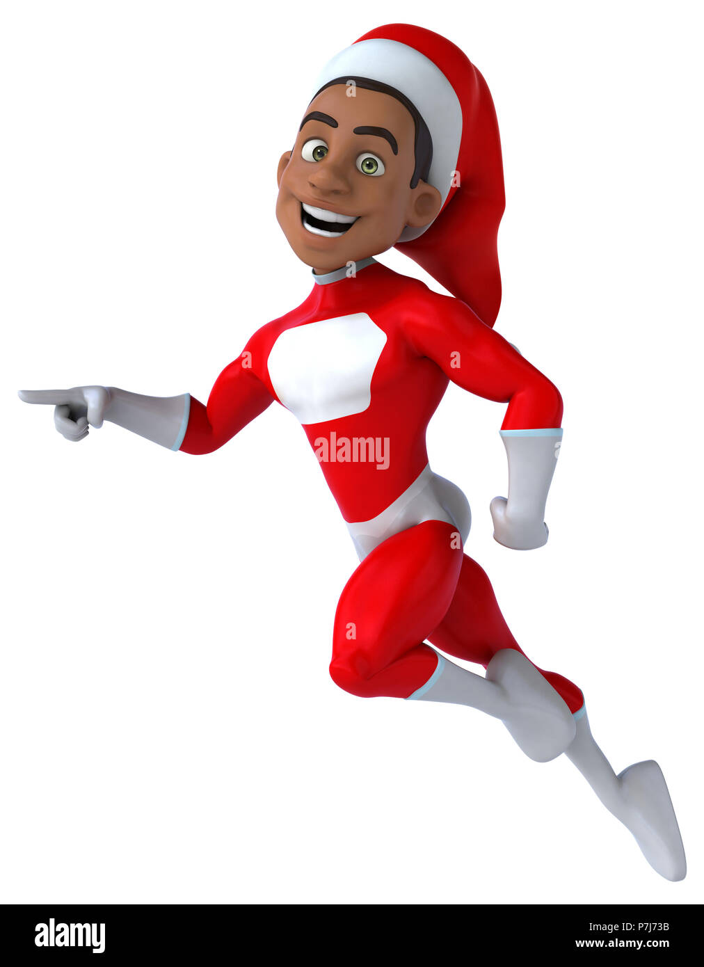 Black Santa Claus Stock Photo - Alamy