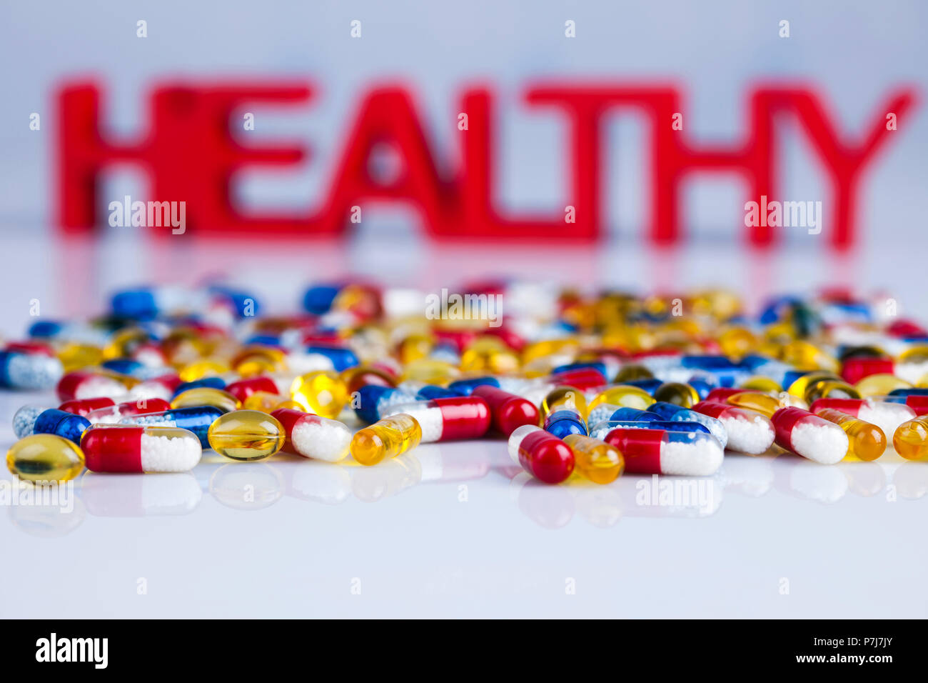 Pills, Tablets, Capsule, Medical background Stock Photo - Alamy
