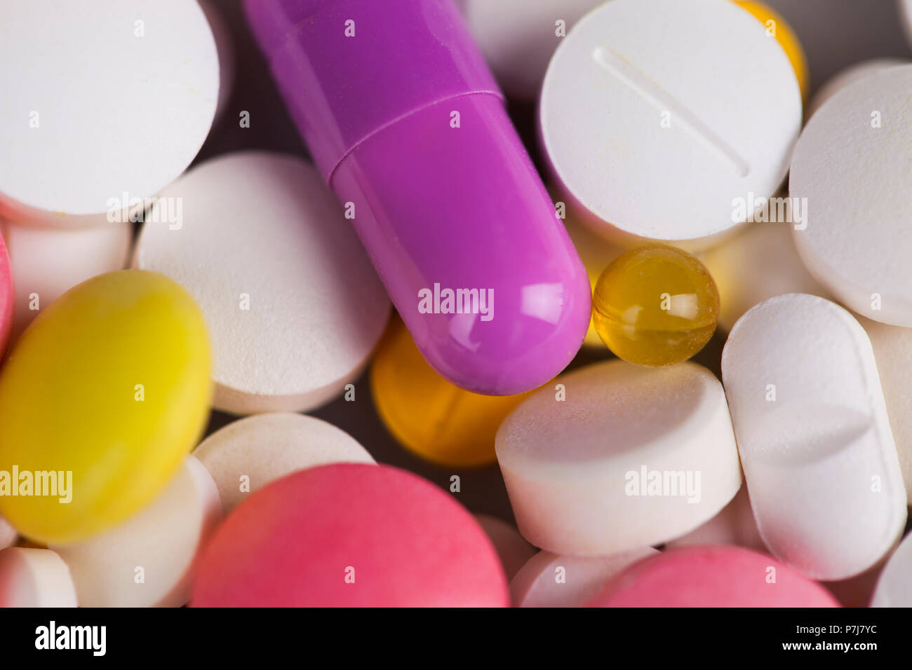Healthy background, Pills, Tablets, Capsule background Stock Photo - Alamy