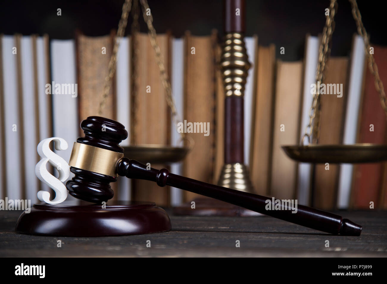 Law and justice concept, legal code and scales Stock Photo - Alamy