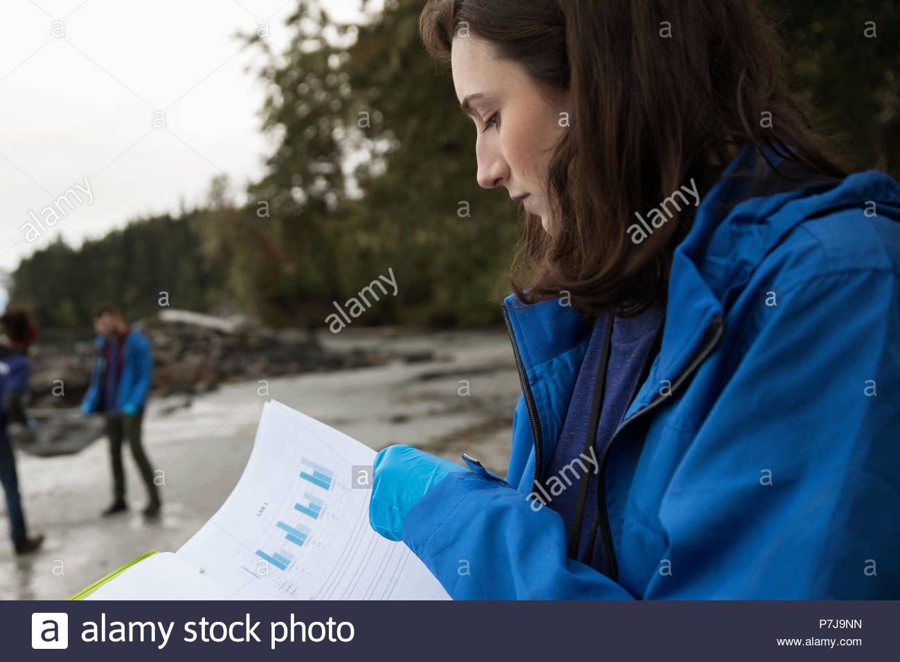 Environmental scientist beach hi-res stock photography and images - Alamy