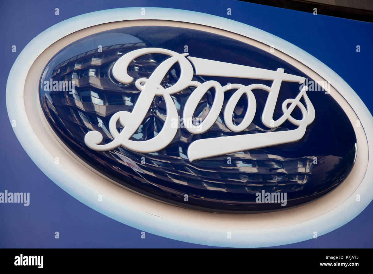 Boots chemists logo hi-res stock photography and images - Alamy