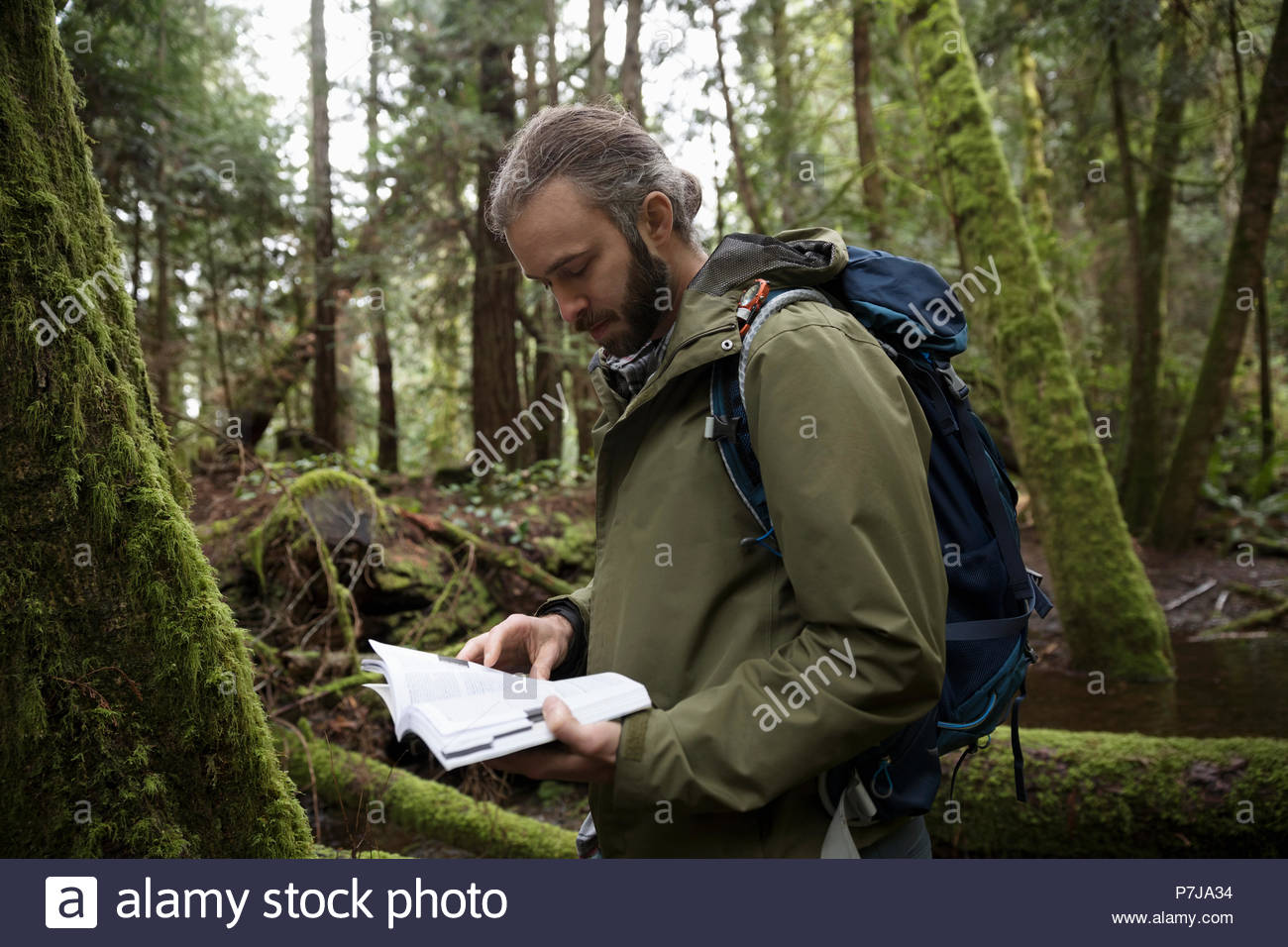 Reading trail guidebook hi-res stock photography and images - Alamy