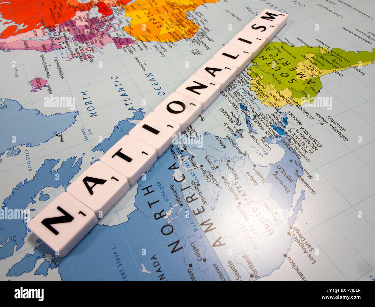 World Political System Map High Resolution Stock Photography and Images ...