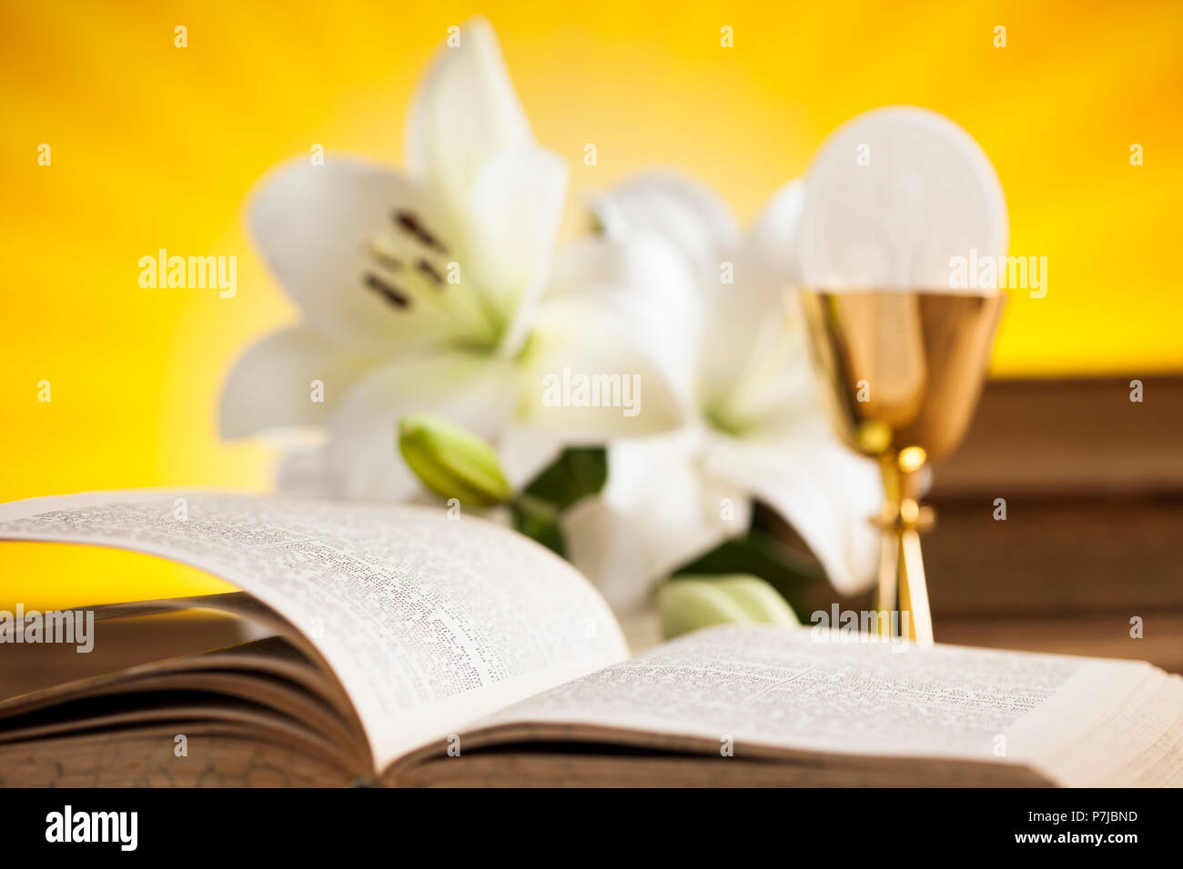 Eucharist, sacrament of communion background Stock Photo - Alamy