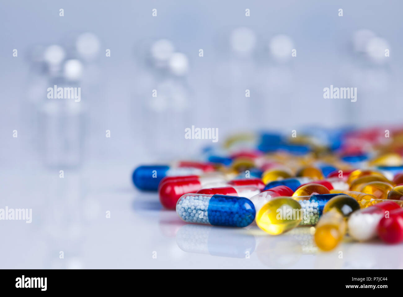 Pills, Tablets, Capsule, Medical background Stock Photo - Alamy