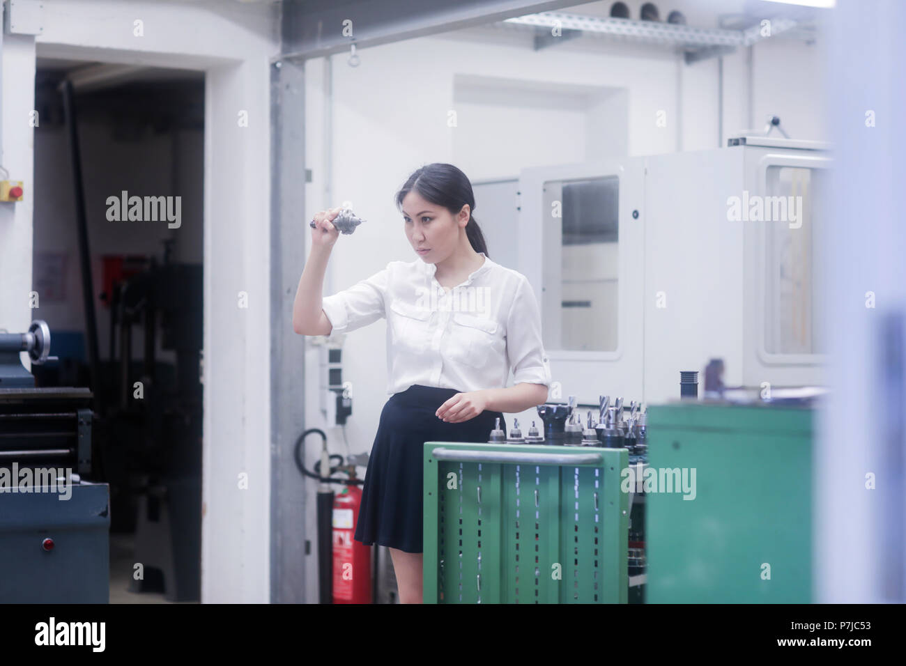 Beautiful women and engineer hi-res stock photography and images - Alamy