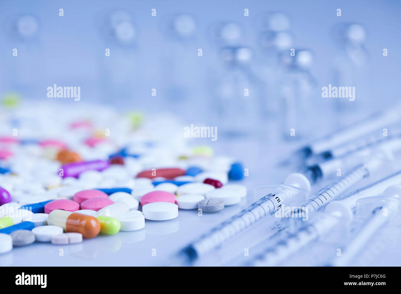 Pills, Tablets, Capsule, Medical background Stock Photo - Alamy