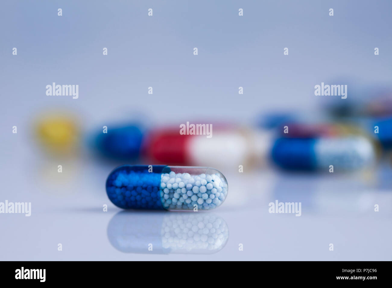 Pills, Tablets, Capsule, Medical background Stock Photo - Alamy