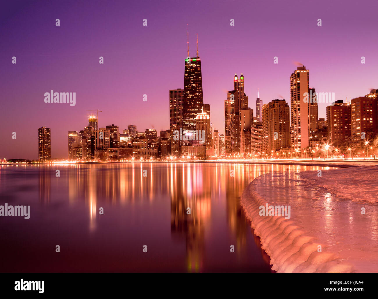 Michigan america skyline hi-res stock photography and images - Alamy