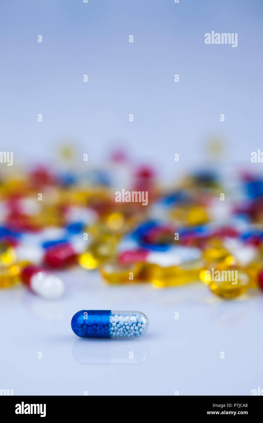 Pills, Tablets, Capsule, Medical background Stock Photo - Alamy