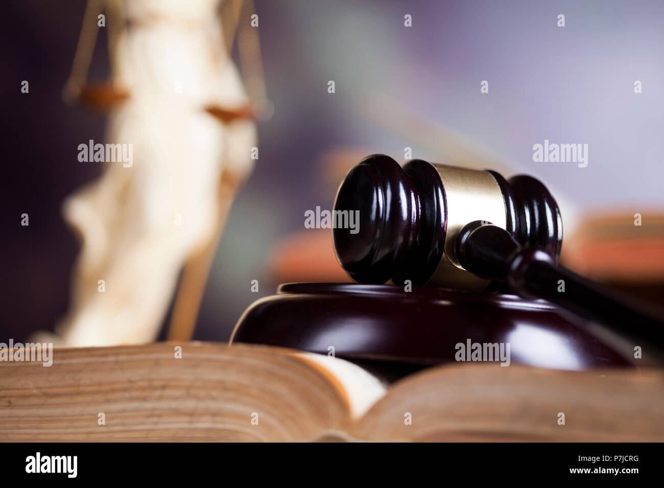 Law and justice concept, legal code and scales Stock Photo - Alamy