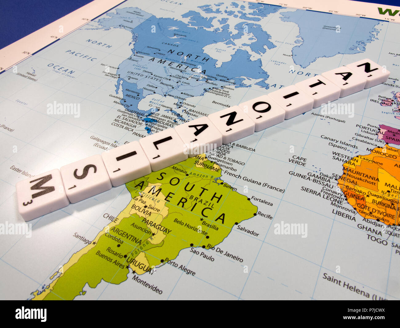 World political system map hi-res stock photography and images - Alamy
