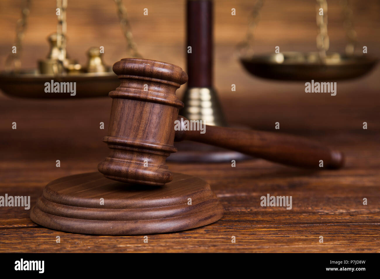 Gavel, Mallet of justice concept Stock Photo - Alamy