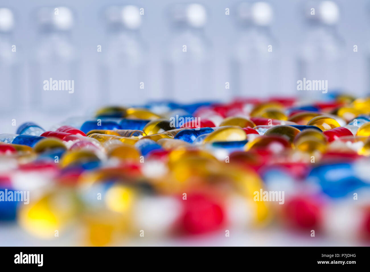Healthy background, Pills, Tablets, Capsule background Stock Photo - Alamy