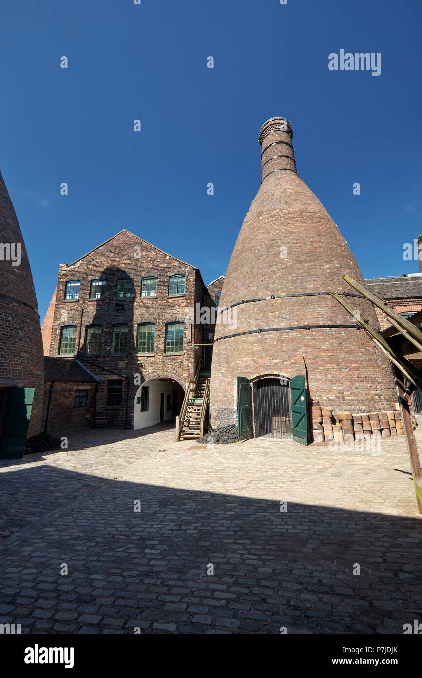 Gladstone Pottery Museum Longton Stoke on Trent Staffordshire England ...