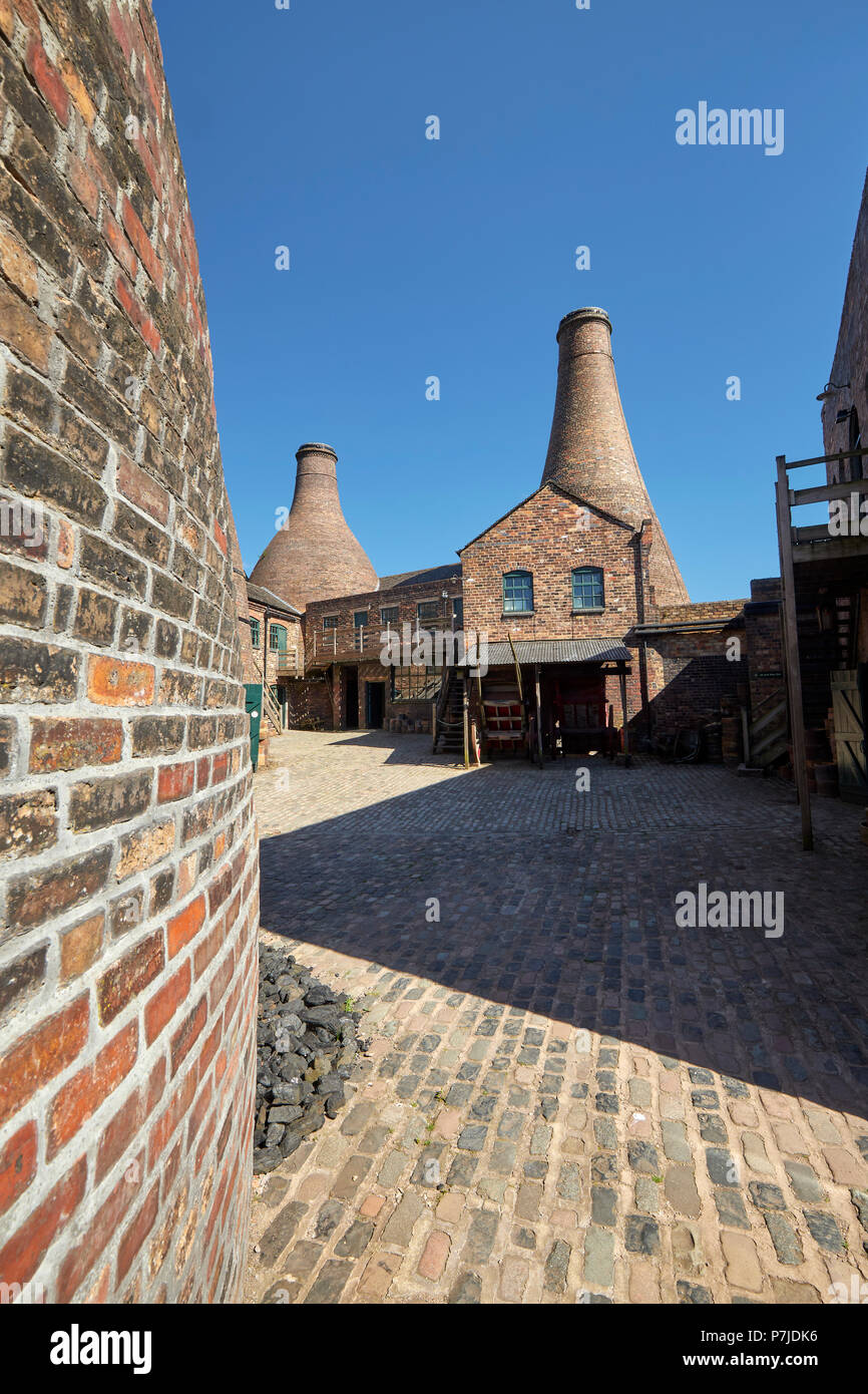 Gladstone Pottery Museum Longton Stoke on Trent Staffordshire England ...