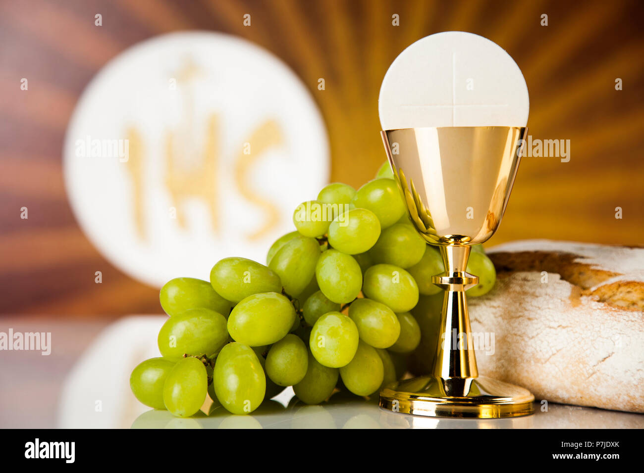 Chalice And Grapes
