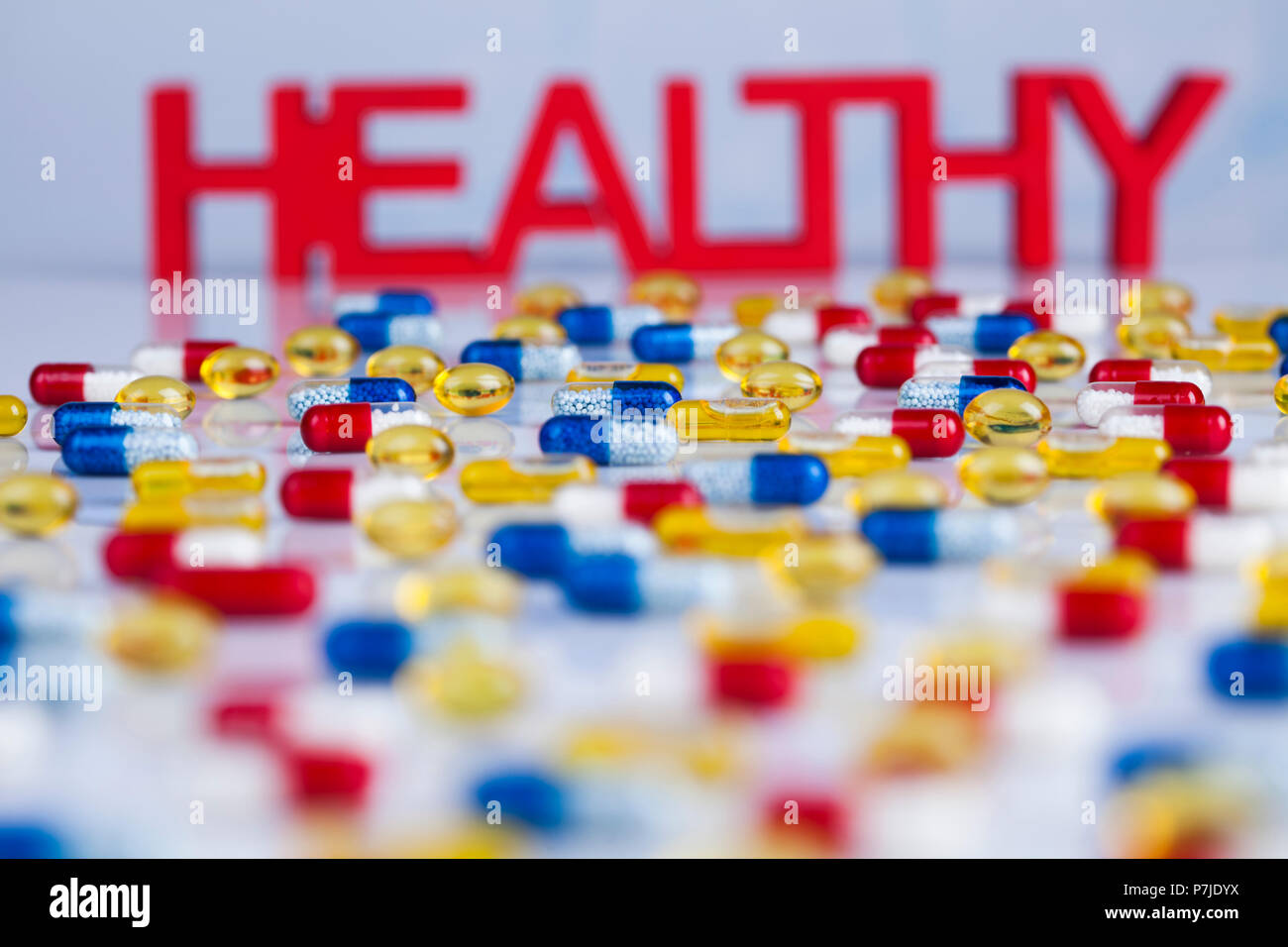 Pills, Tablets, Capsule, Medical background Stock Photo - Alamy