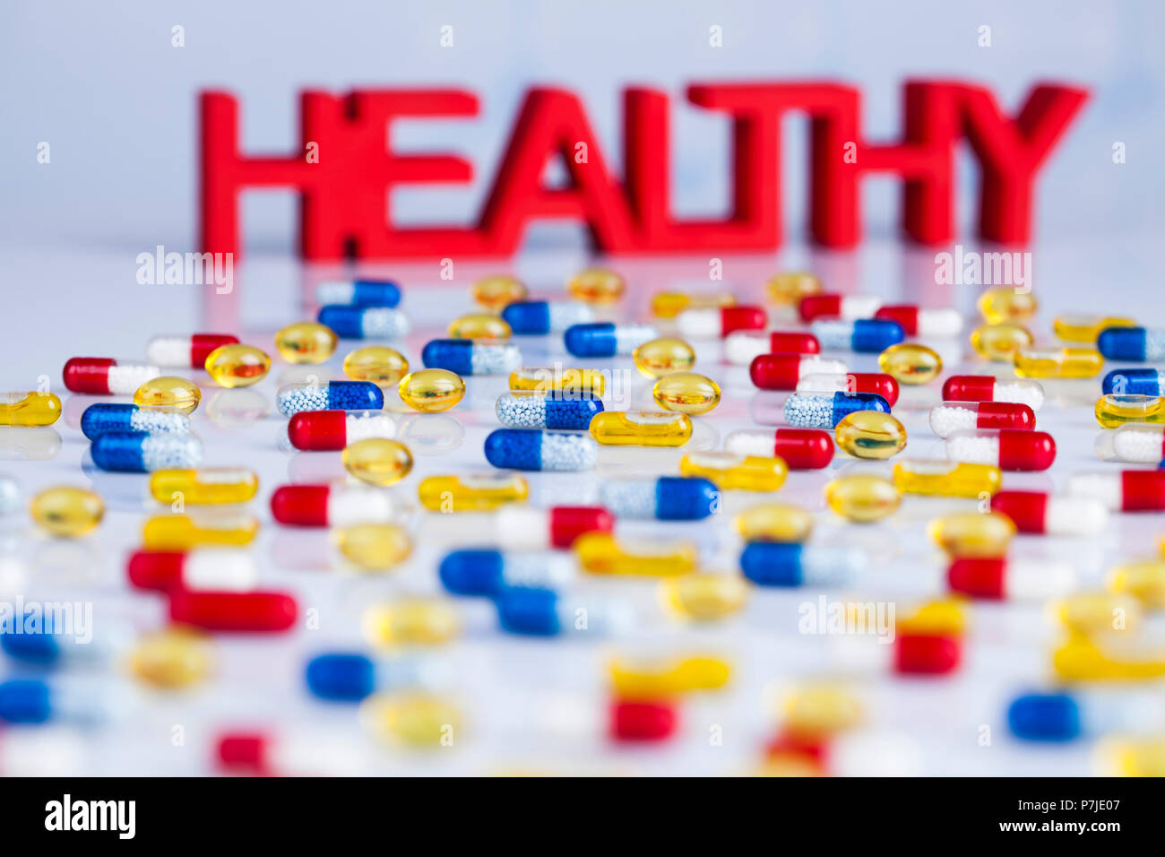 Pills, Tablets, Capsule, Medical background Stock Photo - Alamy