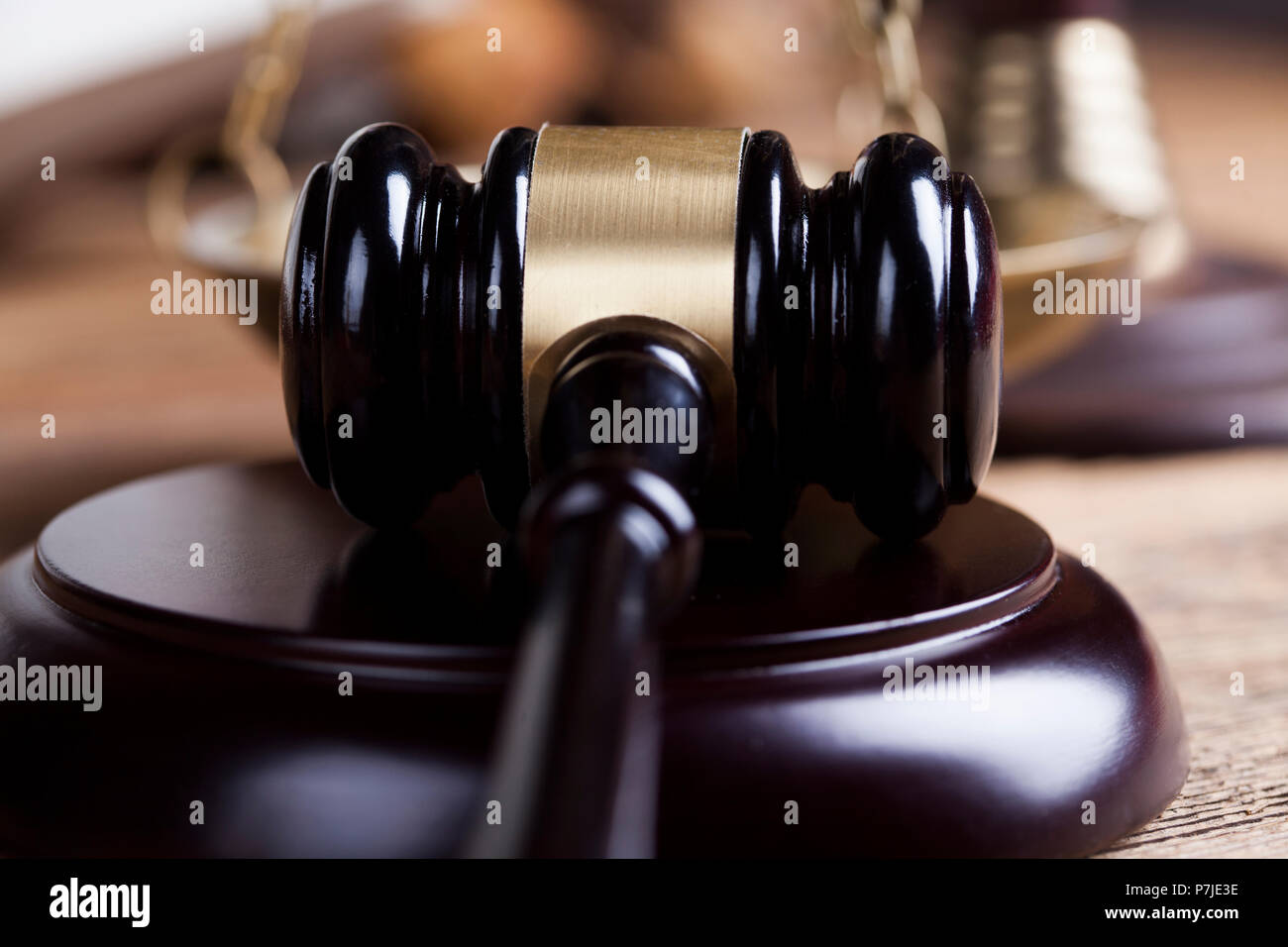 Court gavel,Law theme, mallet of judge Stock Photo - Alamy