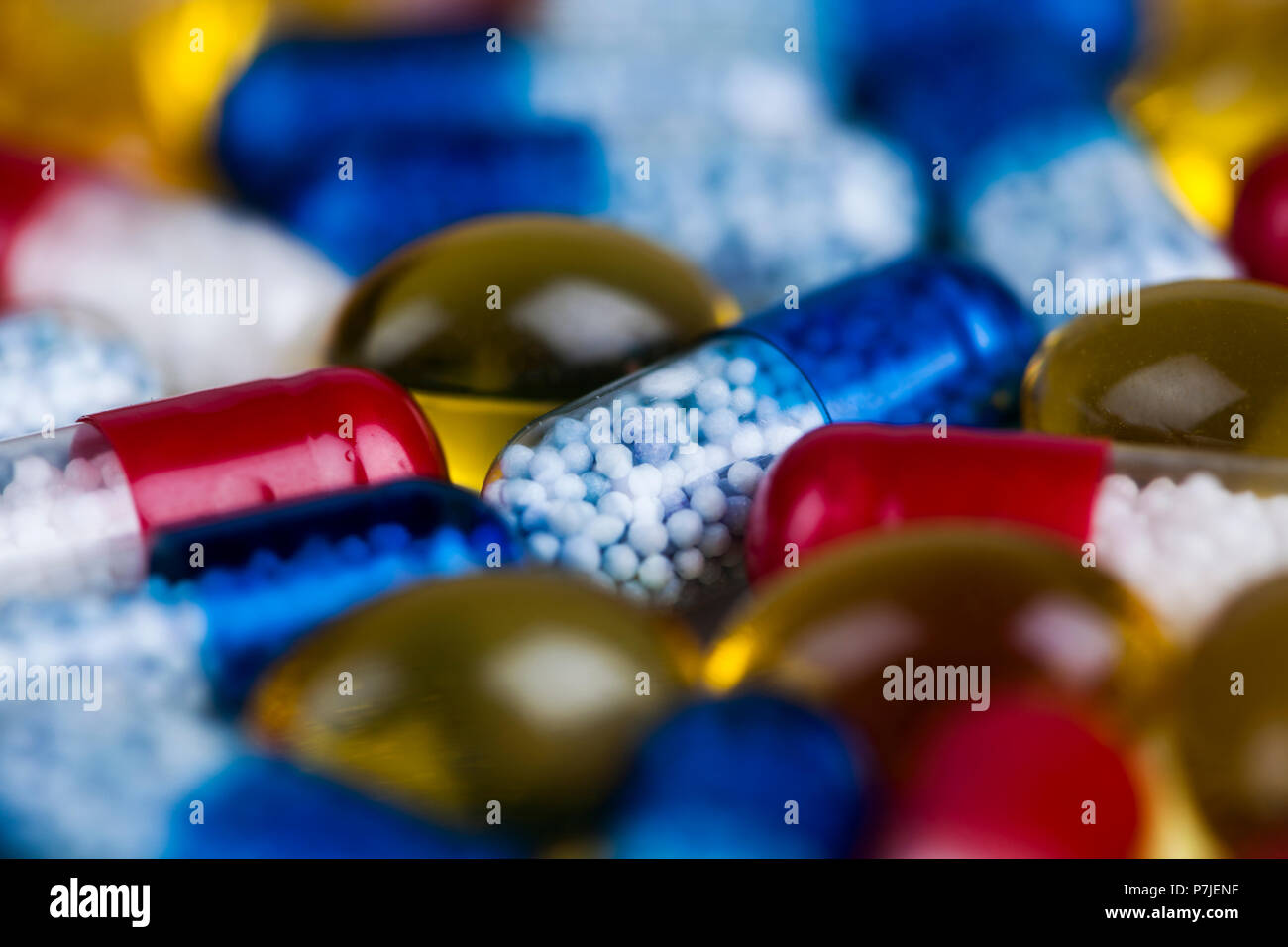 Pills, Tablets, Capsule, Medical background Stock Photo - Alamy