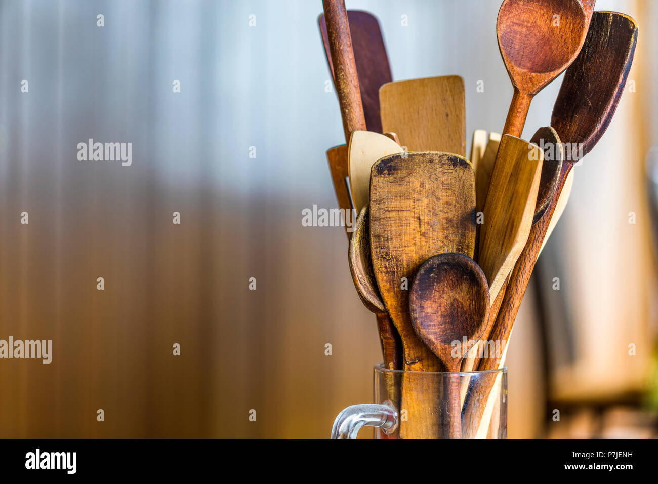 Rustic background kitchen hi-res stock photography and images - Alamy
