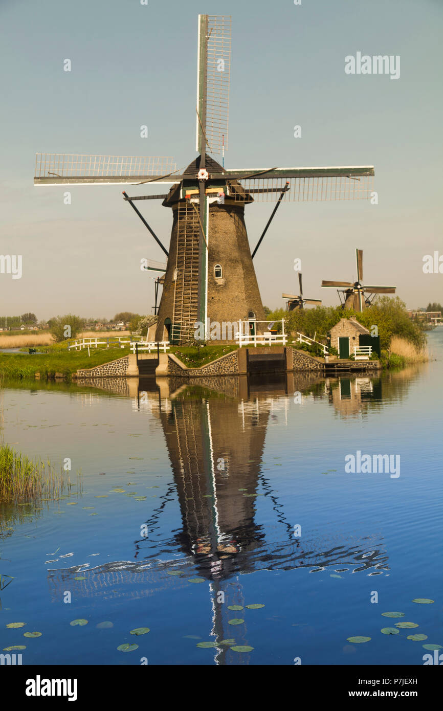 Traditional old windmills in Netherlands Stock Photo - Alamy